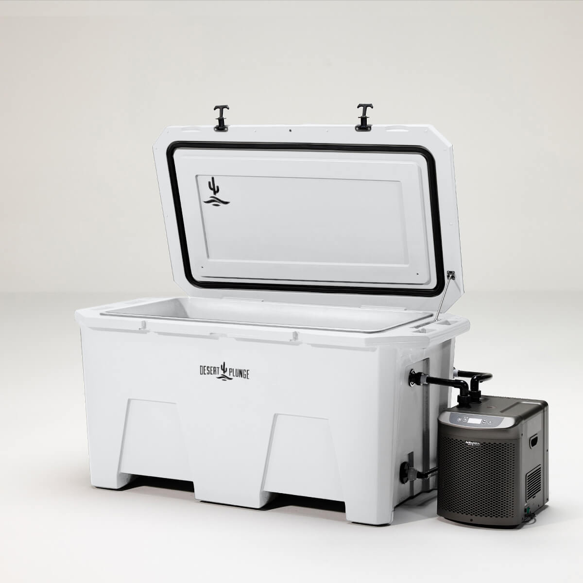 The Desert Plunge Exclusive Cold Plunge Tub - 1/4 horsepower - White ...